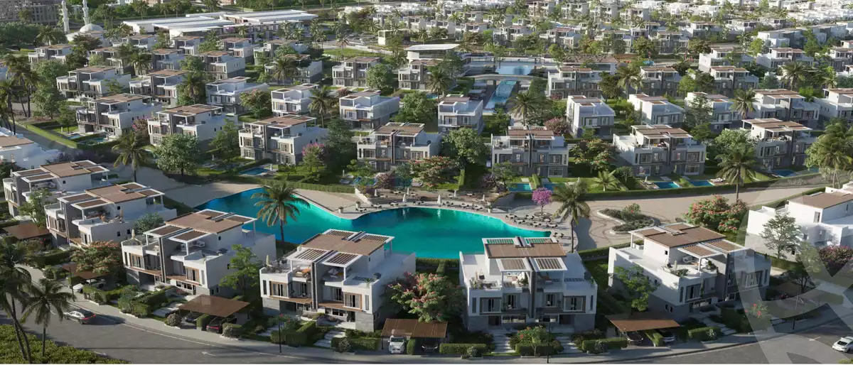 للبيع فيلا تاون هاوس 285م ارض تقسيط 8 سنوات Levels Compound V الشيخ ...